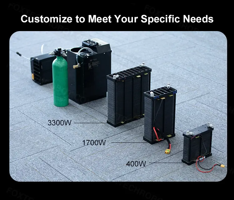 H2 400W Hydrogen Fuel Cell Power System | FoxtechRobot