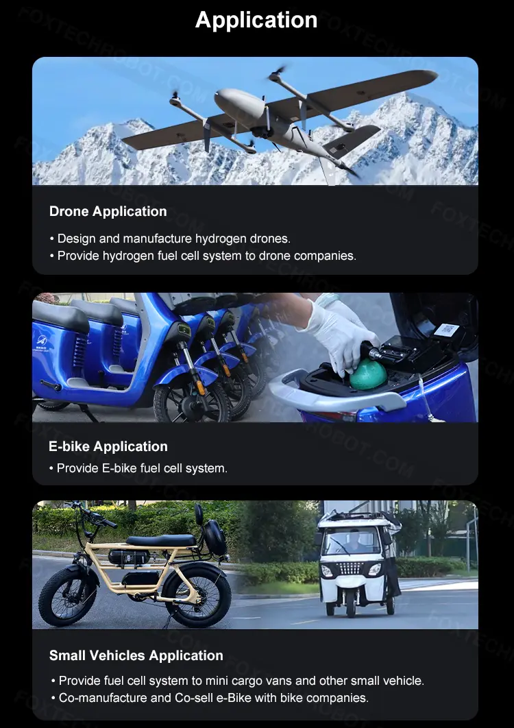 H2 400W Hydrogen Fuel Cell Power System | FoxtechRobot