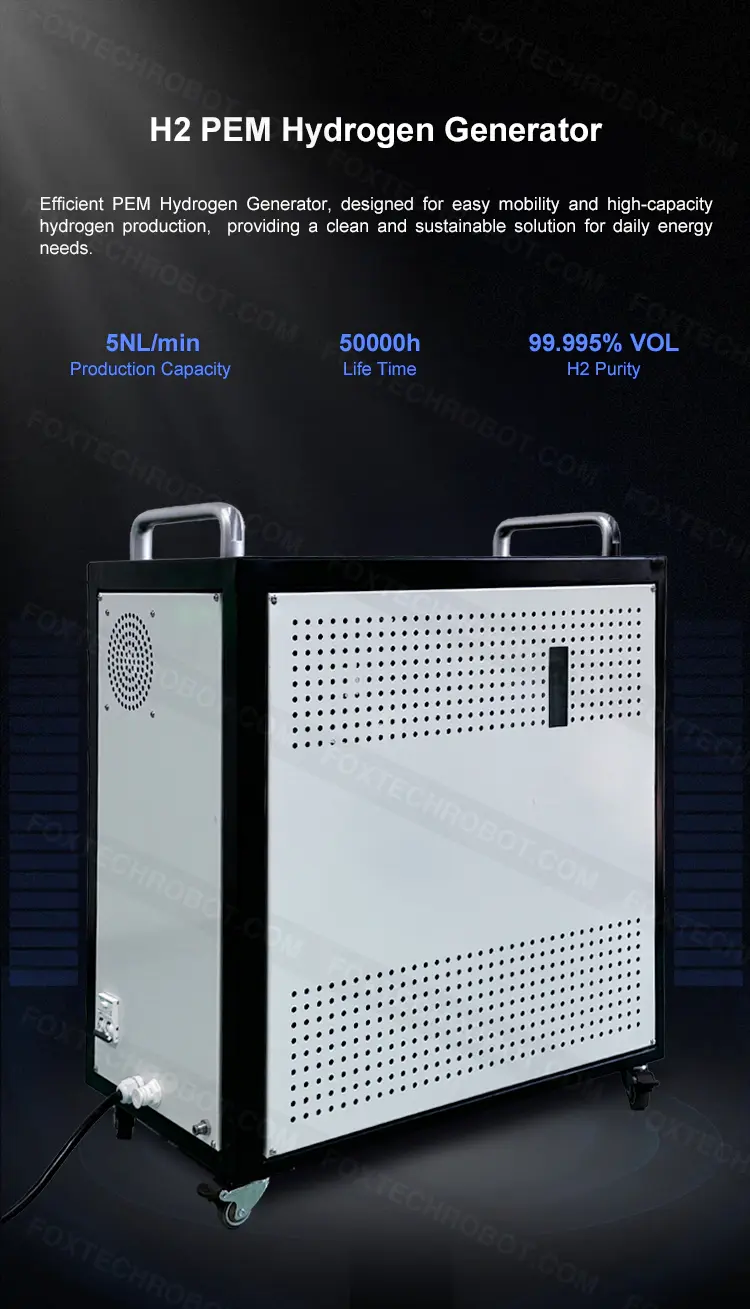 H2 PEM Hydrogen Generator Hydrogen Production | FoxtechRobot