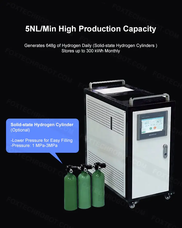 H2 PEM Hydrogen Generator Hydrogen Production | FoxtechRobot