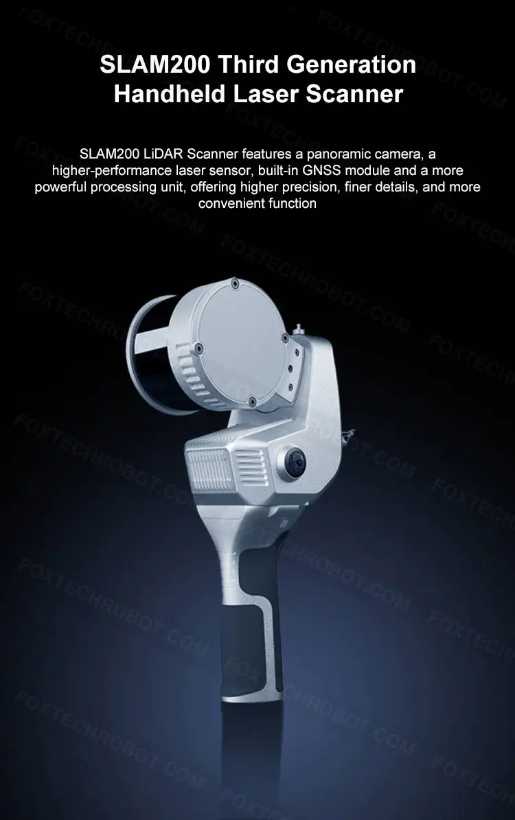SLAM200 High-Precision Handheld Imaging LiDAR Scanner with Built-in ...