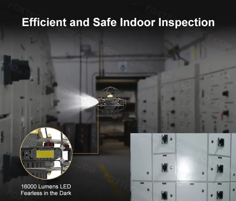 LANT-380 Professional Lidar Positioning Indoor Drone for Confined Space ...