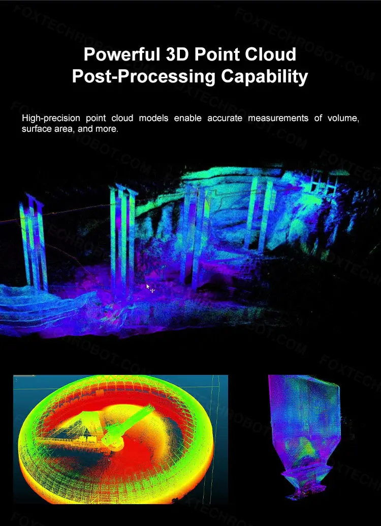 LANT-380 Professional Lidar Positioning Indoor Drone for Confined Space ...