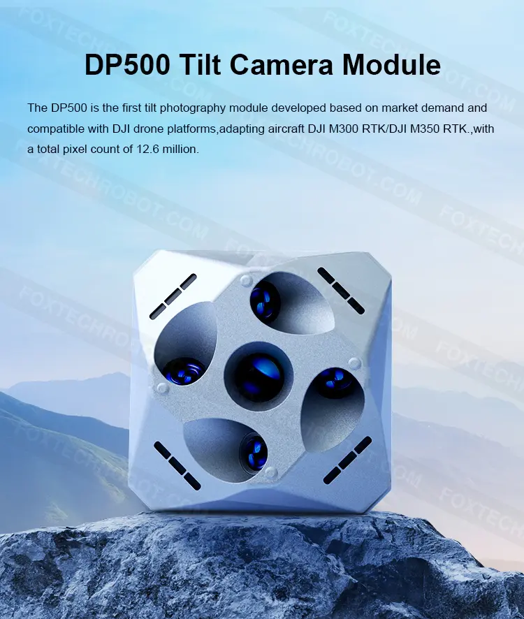 Foxtechrobot DP500 12.6 Million MP dji Drone Camera Price Used for M300 ...